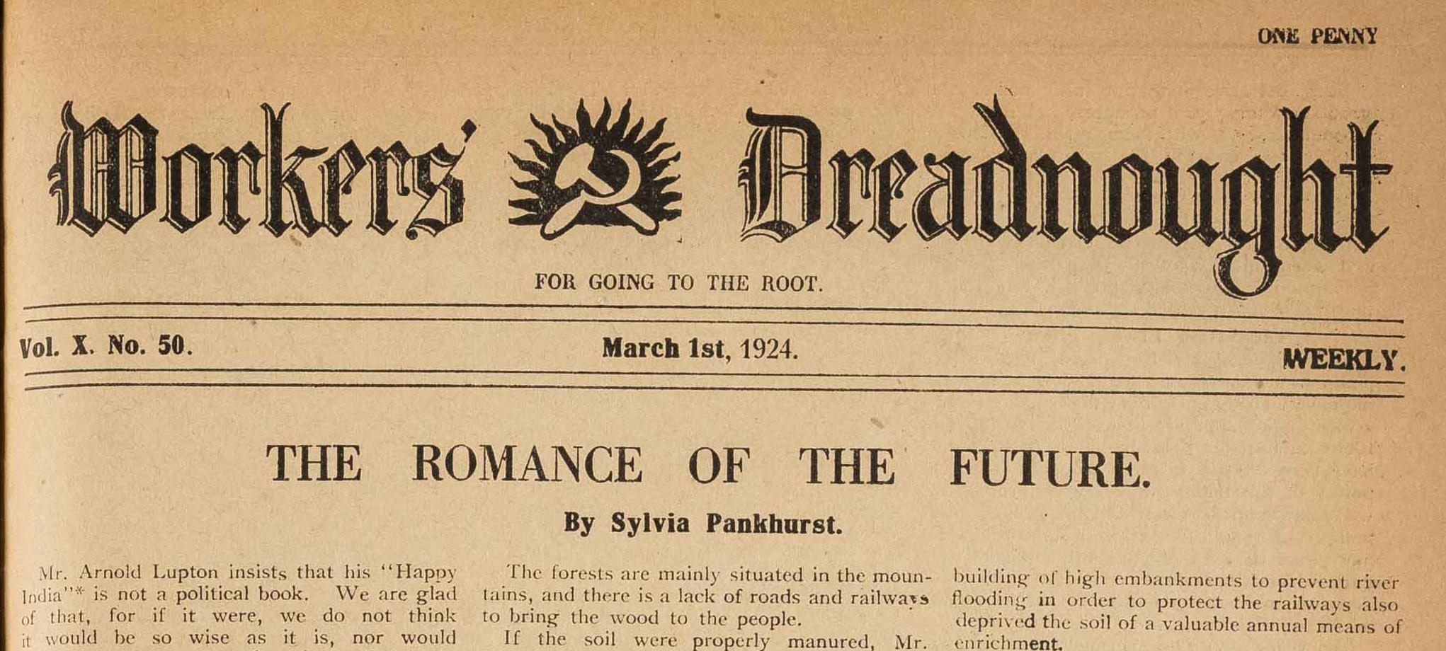 The Workers' Dreadnought (Vol. 10 No. 50 - 1 March 1924) | libcom.org